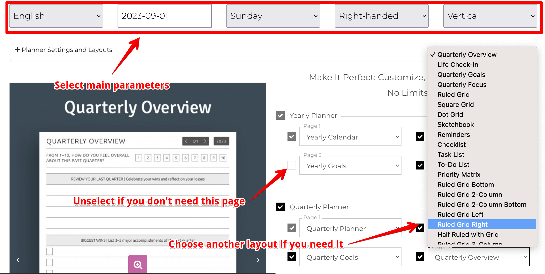 Supernote Planners Frequently Asked Questions